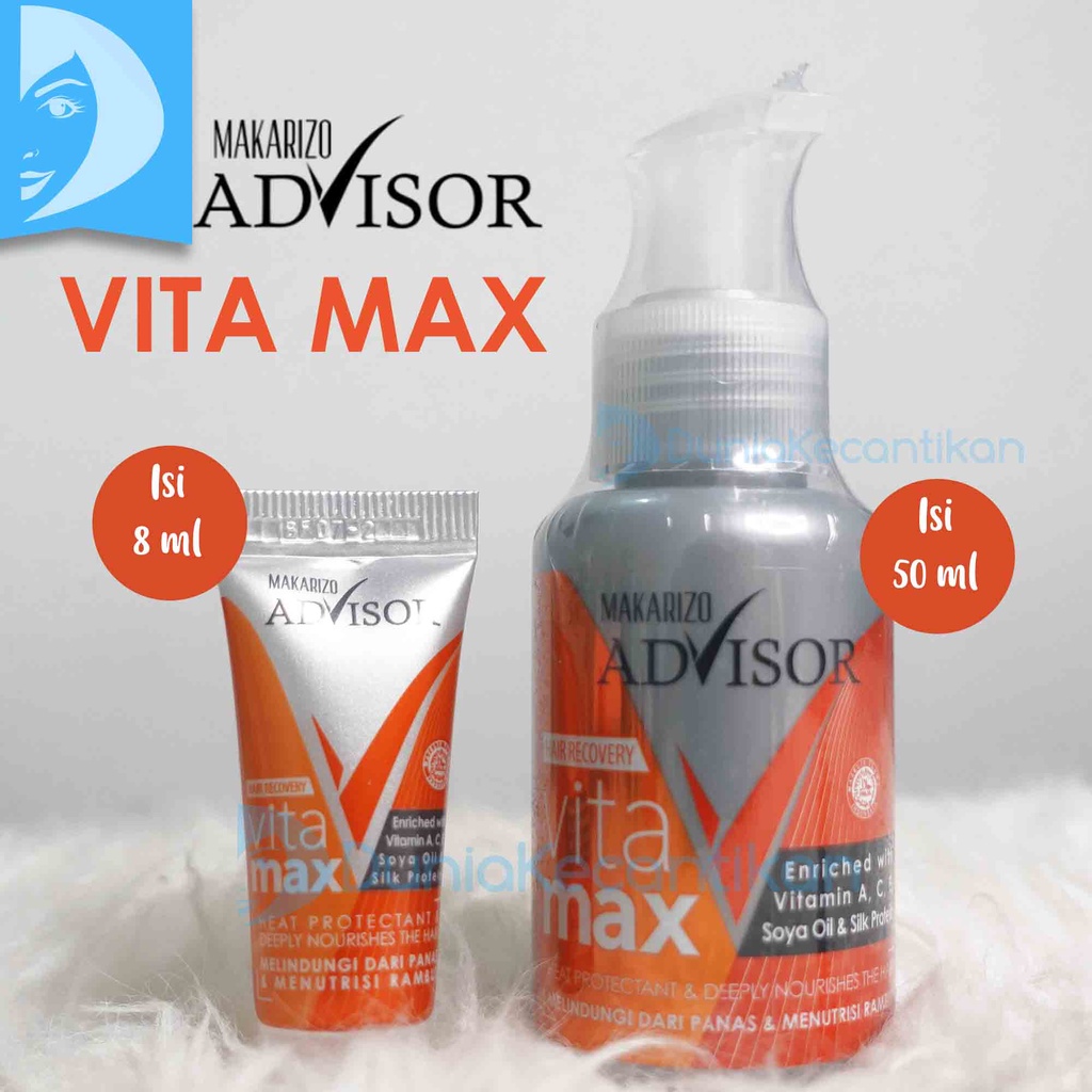 Jual Makarizo Advisor Hair Recovery Vitamax Vitamin Rambut Makariso ...