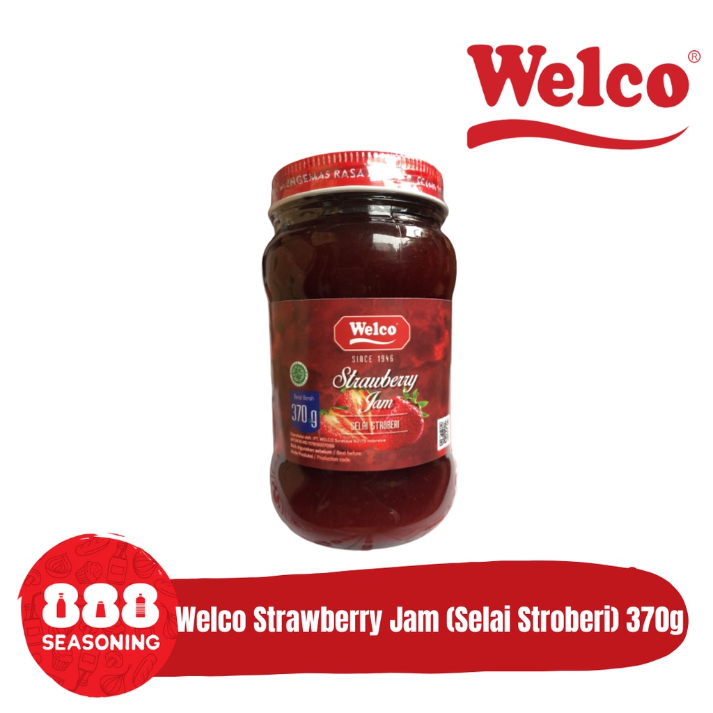 Jual WELCO STRAWBERRY JAM (Selai Stroberi) 370g | Shopee Indonesia