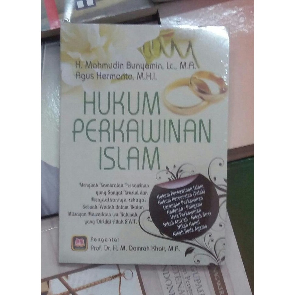 Jual BUKU HUKUM PERKAWINAN ISLAM - MAHMUDIN BUNYAMIN - PUSTAKA SETIA | Shopee Indonesia