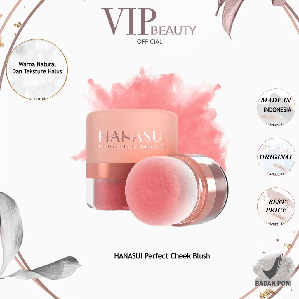 Jual HANASUI Perfect Cheek Blush & Go Powder 2.5g - Blush On | Shopee ...