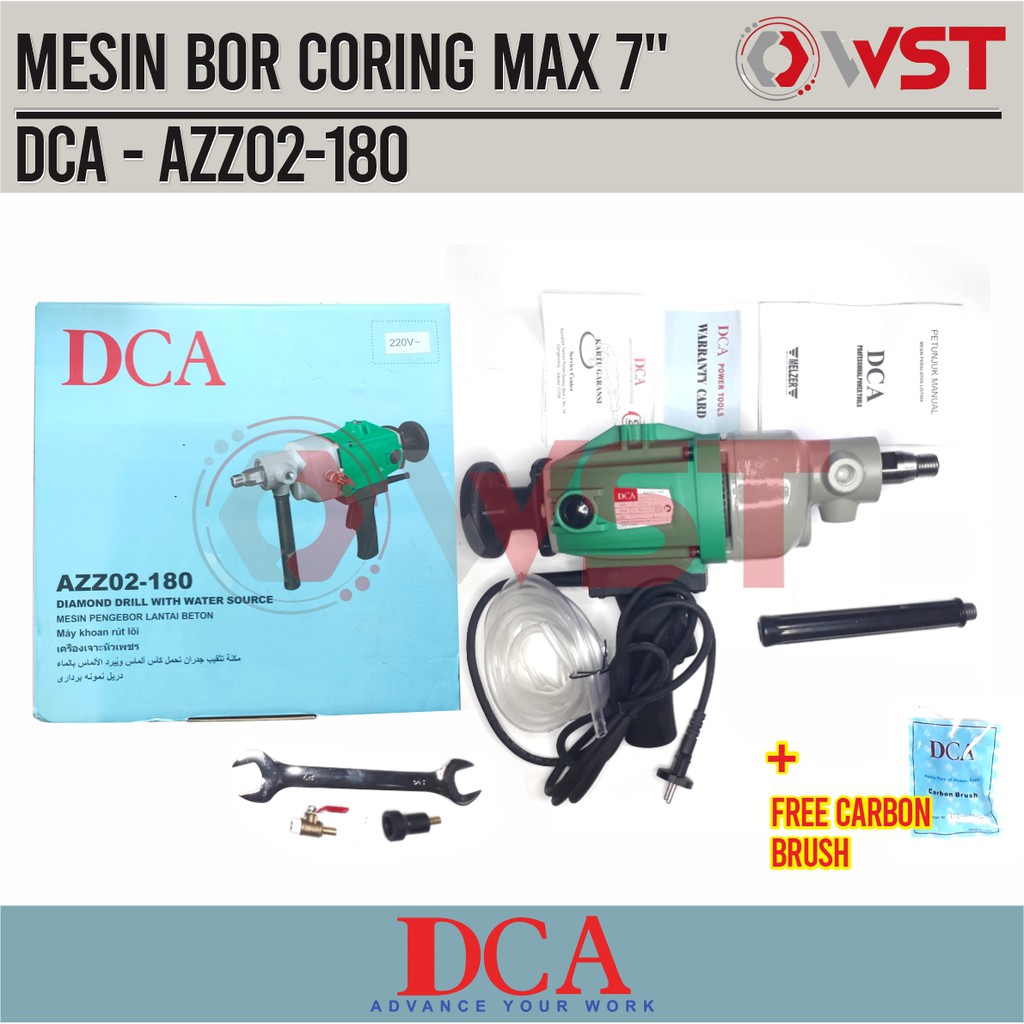 Jual Mesin Bor Coring DCA AZZ02-180 / Diamond Drill / Mesin Core Bit ...