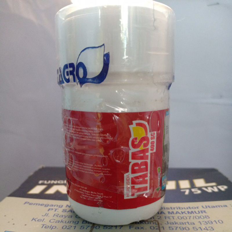 Jual HERBISIDA TABAS 400 SC 50 ML | PEMBASMI GULMA PADA PADI - KEMASAN ...