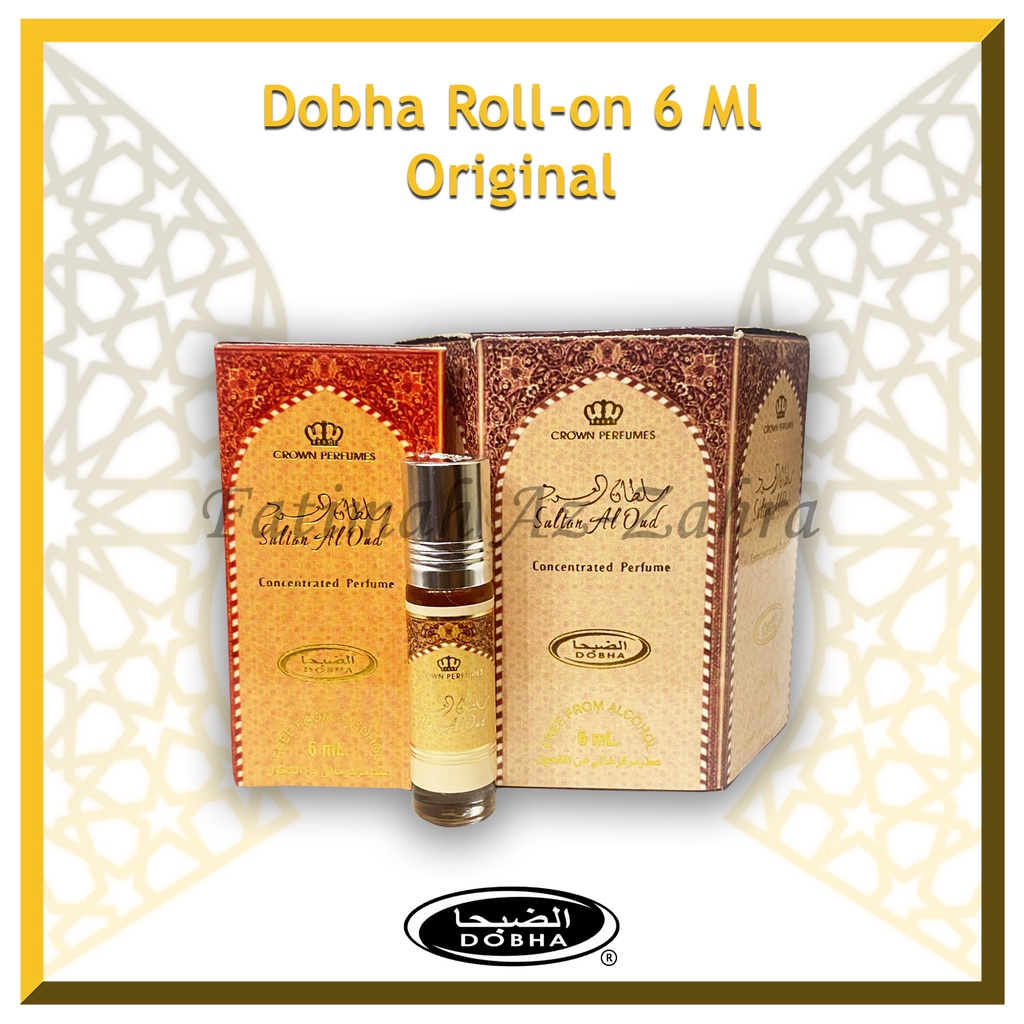 Jual Parfum Dobha Non Alkohol 6 ml Roll on Sultan Al Oud | Shopee Indonesia