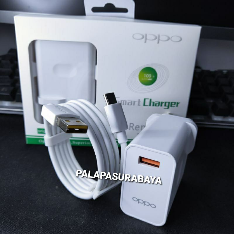 Jual FAST CHARGER OPPO A33/ A53/ A52/ A92/ A5/A9 2020/RENO 3/RENO 4 ...
