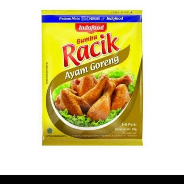 Jual INDOFOOD BUMBU RACIK AYAM GORENG 22 GRAM | Shopee Indonesia