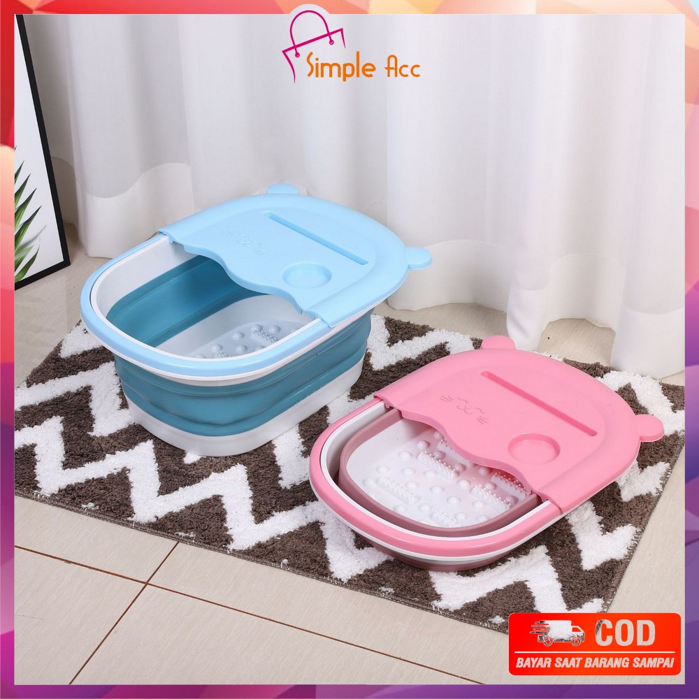 Jual DO-C538 Ember Lipat Baskom Plastik Motif Beruang Portable ...