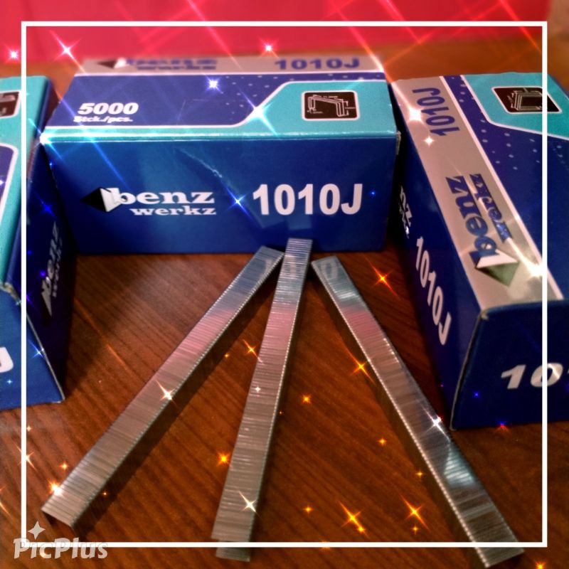 Jual isi staples tembak 1010J Benz Werkz isi 5000 pcs | Shopee Indonesia
