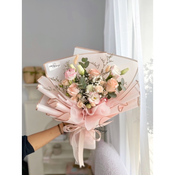 Jual MIX FRESH FLOWERS MEDIUM SIZE - BUKET BUNGA ASLI HADIAH WISUDA ...