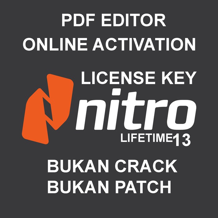 Jual Nitro Pro 13 Lisensi Nitro PDF Pro Lifetime Original -NAELSTOCK | Shopee Indonesia