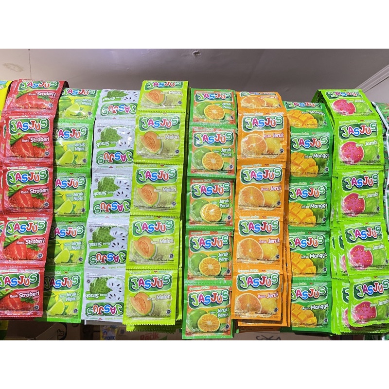 Jual Jasjus minuman serbuk renceng isi 10 sachet | Shopee Indonesia