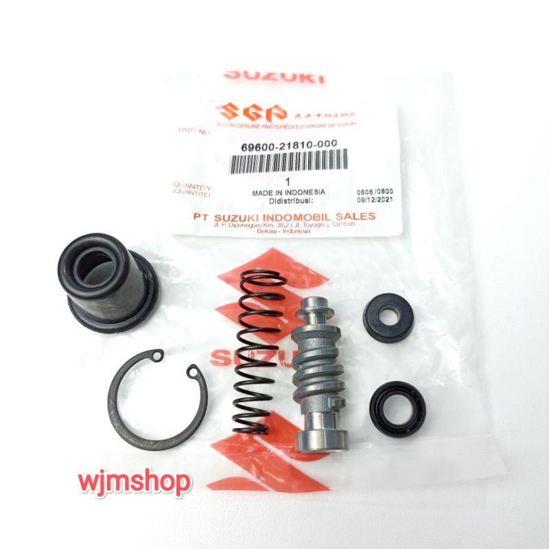 Jual SEAL MASTER REM BELAKANG SATRIA FU .SUPRA X 125 69600-21810-000 ORIGINAL SGP SUZUKI GENUINE ...