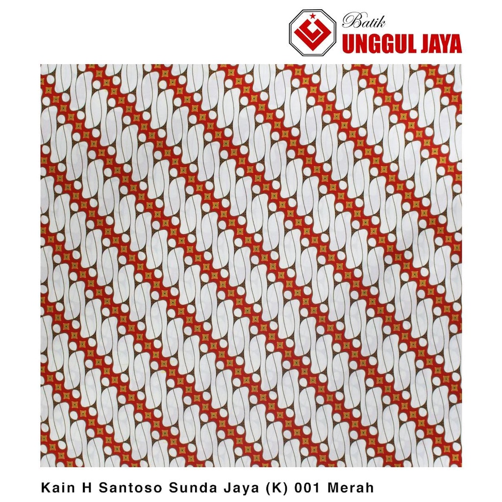 Jual KAIN BATIK PANJANG SUNDA JAYA (K) 001 | Shopee Indonesia