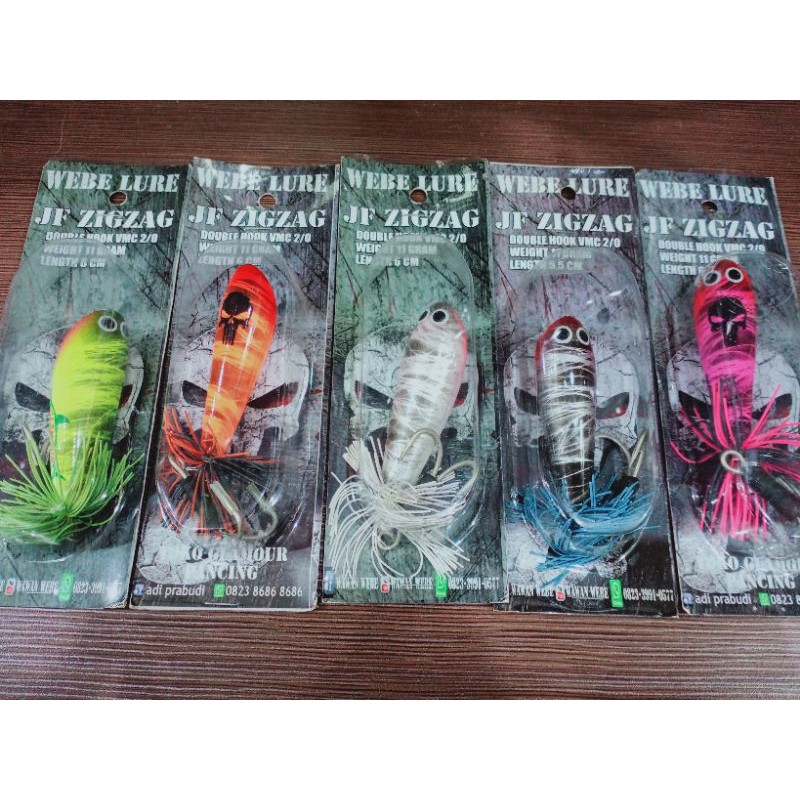 Jual LURE WEBE JUMP FROG ZIGZAG 6 CM | Shopee Indonesia