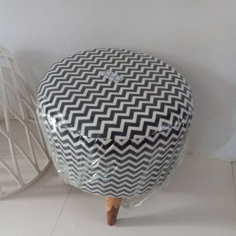 Jual Sofa Bulat Minimalis Kursi Stoll / stoll kanvas jati bulat Murah ...