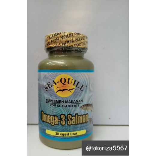 Jual Sea Quil Omega 3 Salmon ( isi 30 ) | Shopee Indonesia