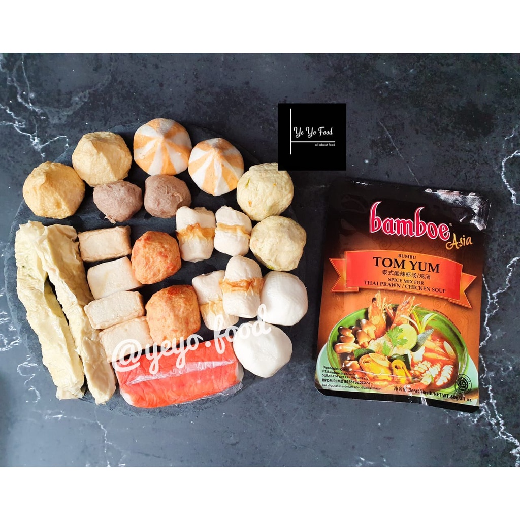 Jual PAKET SUKI STEAMBOAT PREMIUM + BUMBU TOMYUM CEDEA - HARGA PROMO ...