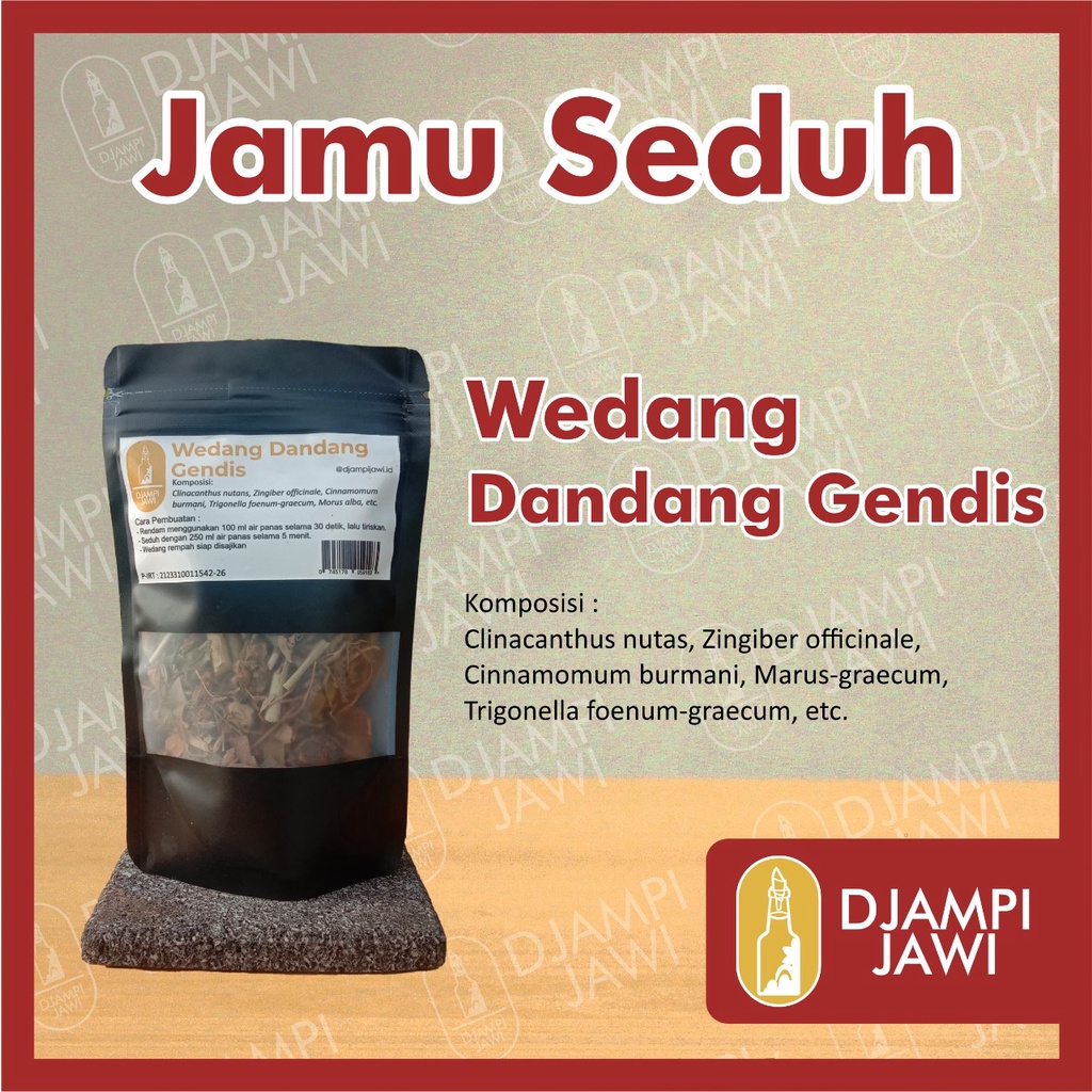 Jual Djampi Jawi Wedang Dandang Gendis / Minuman Herbal / Minuman ...