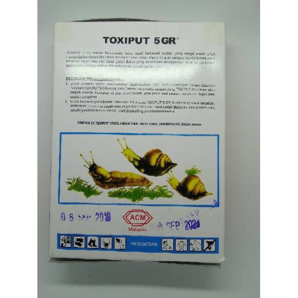 Jual [Star] Siputox / toxiput pupuk anti siput anti bekecot. Pembasmi ...