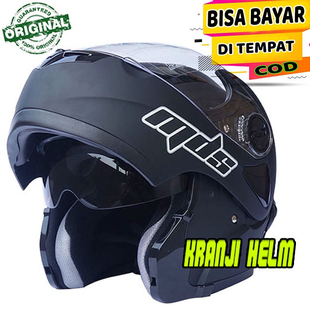 Jual Helm / Helm fullface / Helm modular / Helm mds pro rider solid ...