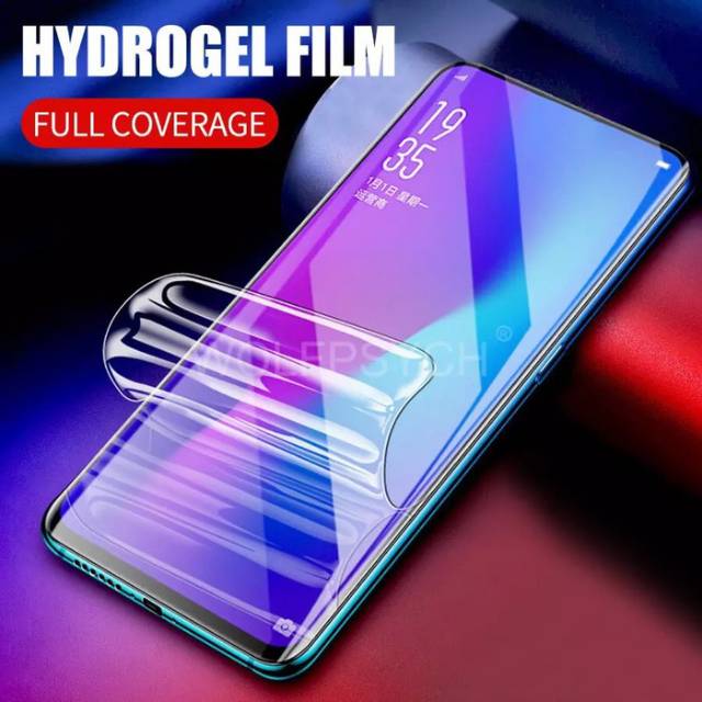 Jual Samsung Note10 / Note 10+ Anti Gores Plastik Jelly Lentur Hydrogel Screen Guard Protector ...