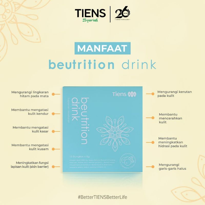 Jual BEAUTRITION DRINK TIENS / Minuman Kecantikan Tiens / Minuman ...