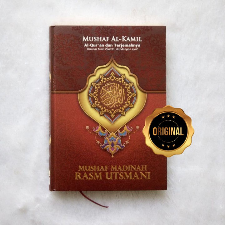Jual Mushaf Al-Kamil Al-Quran Dan Terjemahnya Mushaf Madinah Rasm Utsmani A4 | Shopee Indonesia