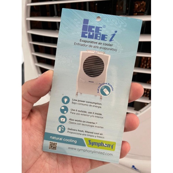 Jual Symphony Air cooler ice cube | Shopee Indonesia