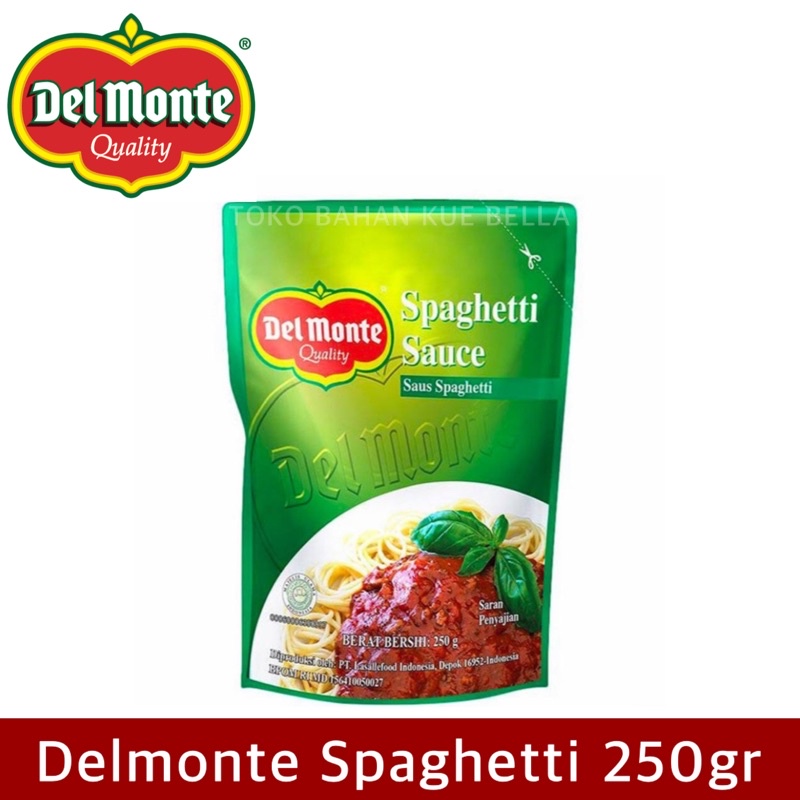 Jual Delmonte Saus SPAGHETTI 250gr (POUCH) Spageti Sauce | Shopee Indonesia