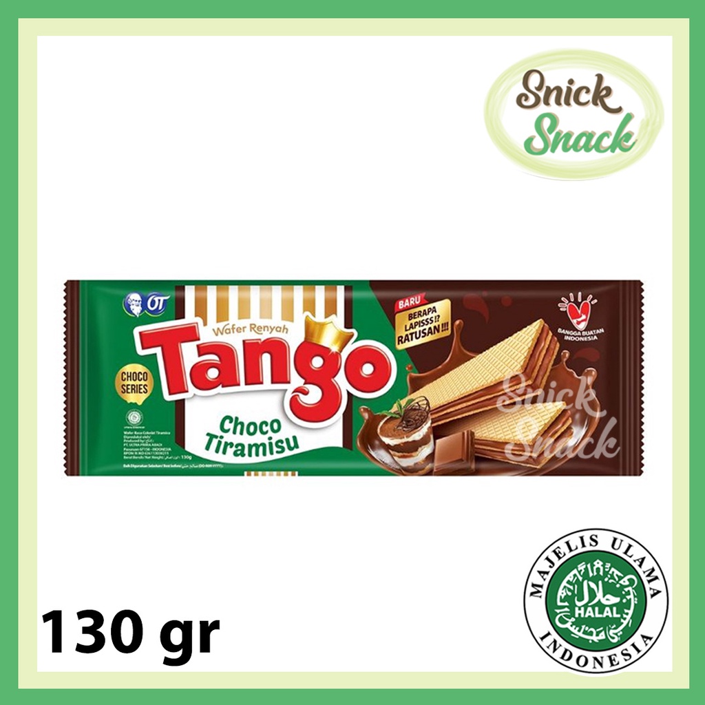 Jual Wafer Tango 130 gr Choco Javamocca Tiramisu | Shopee Indonesia