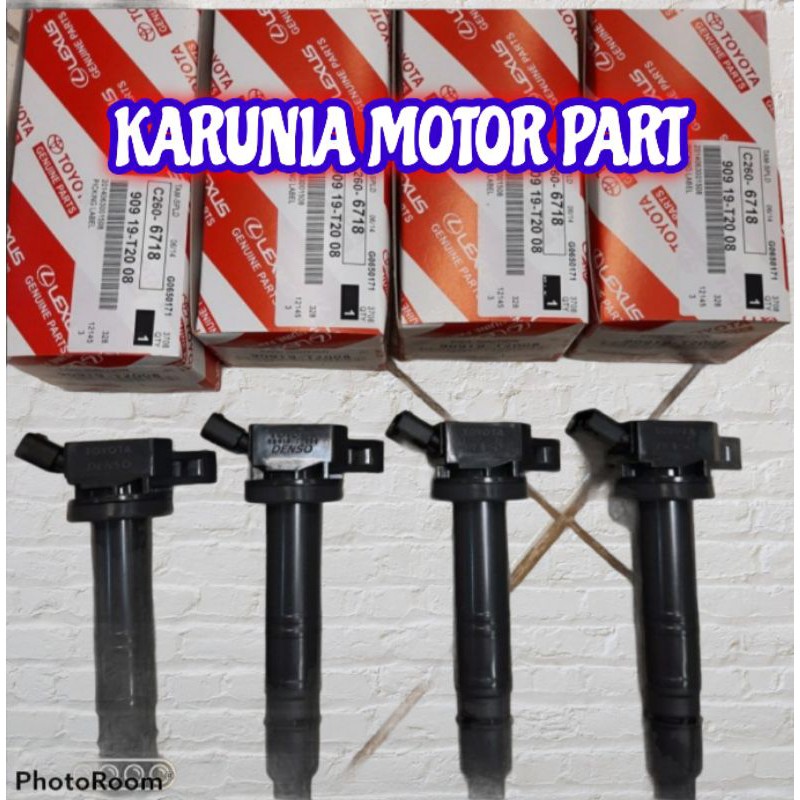 Jual COIL IGNITION KOIL TOYOTA FORTUNER HILUX INNOVA BENSIN 2004-2015 ...