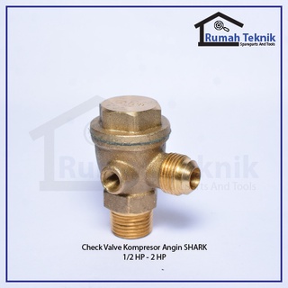 Jual Check Valve Katup Satu Arah Kompresor Angin 1/2 HP - 2 HP Bahan ...