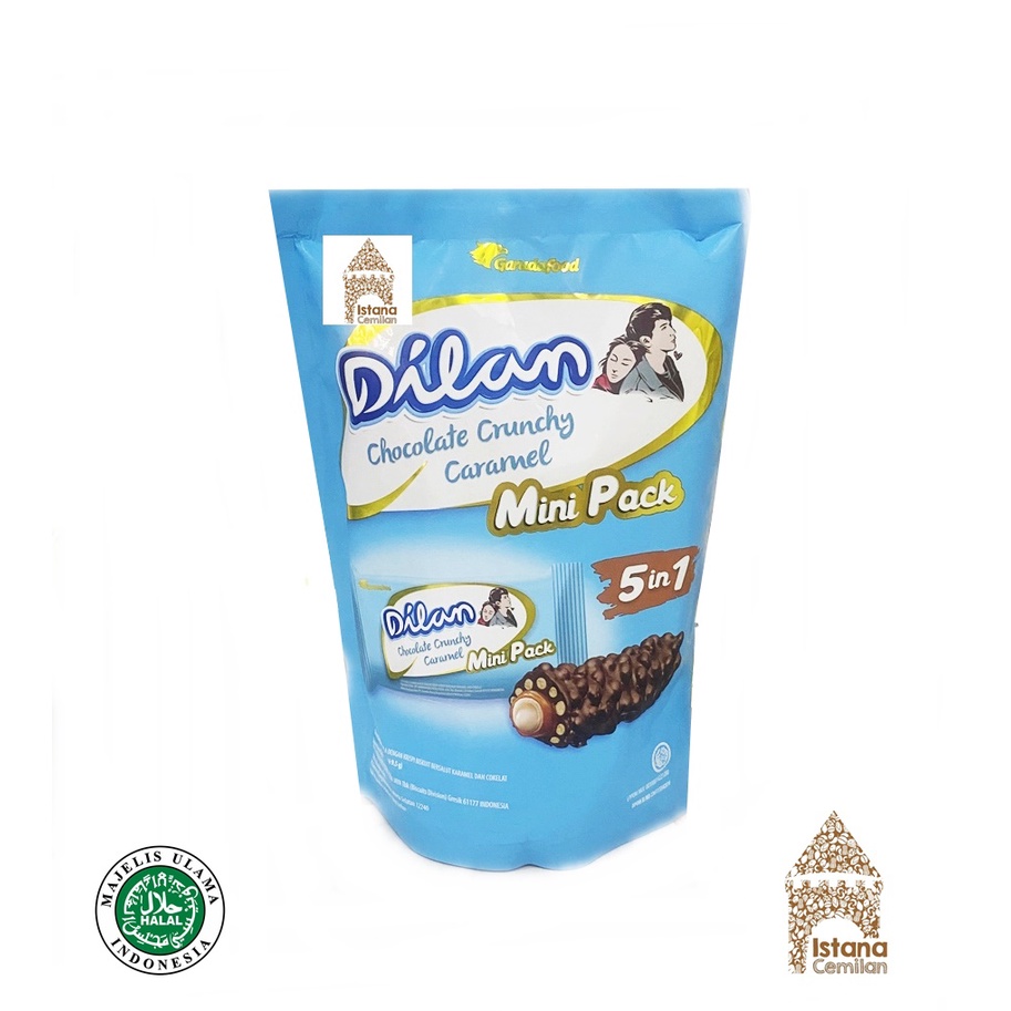 Jual Dilan MINI PACK Chocolate Crunchy Caramel (isi 10 pcs) | Shopee ...