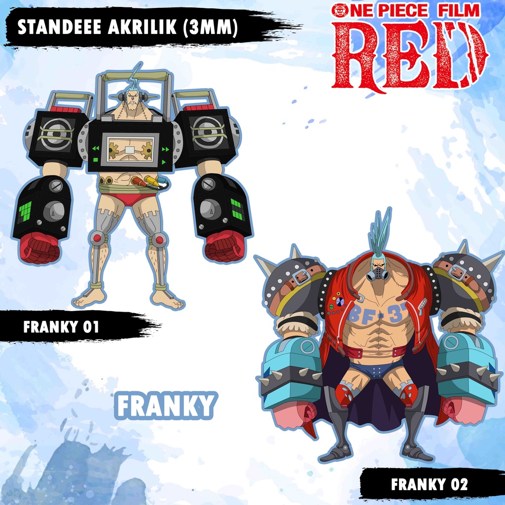 Jual Standee Akrilik One piece red / Standee Akrilik One pice / One ...