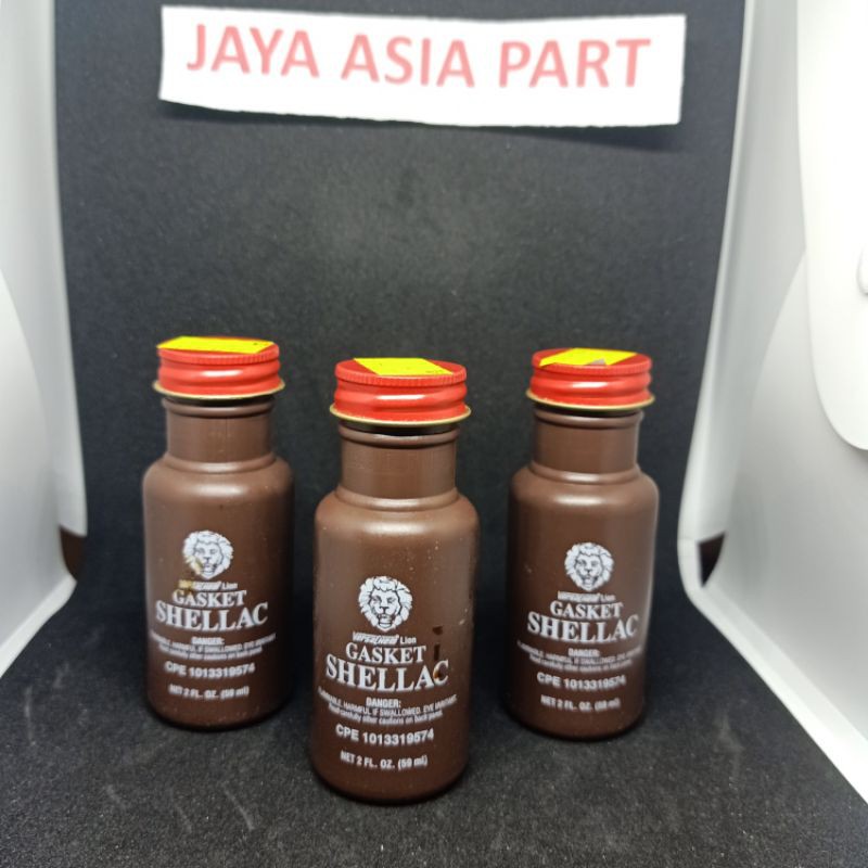 Jual Lem Gasket Cair Shellac/Selac/Selak Lion Versachem/Versahem 59ml ...