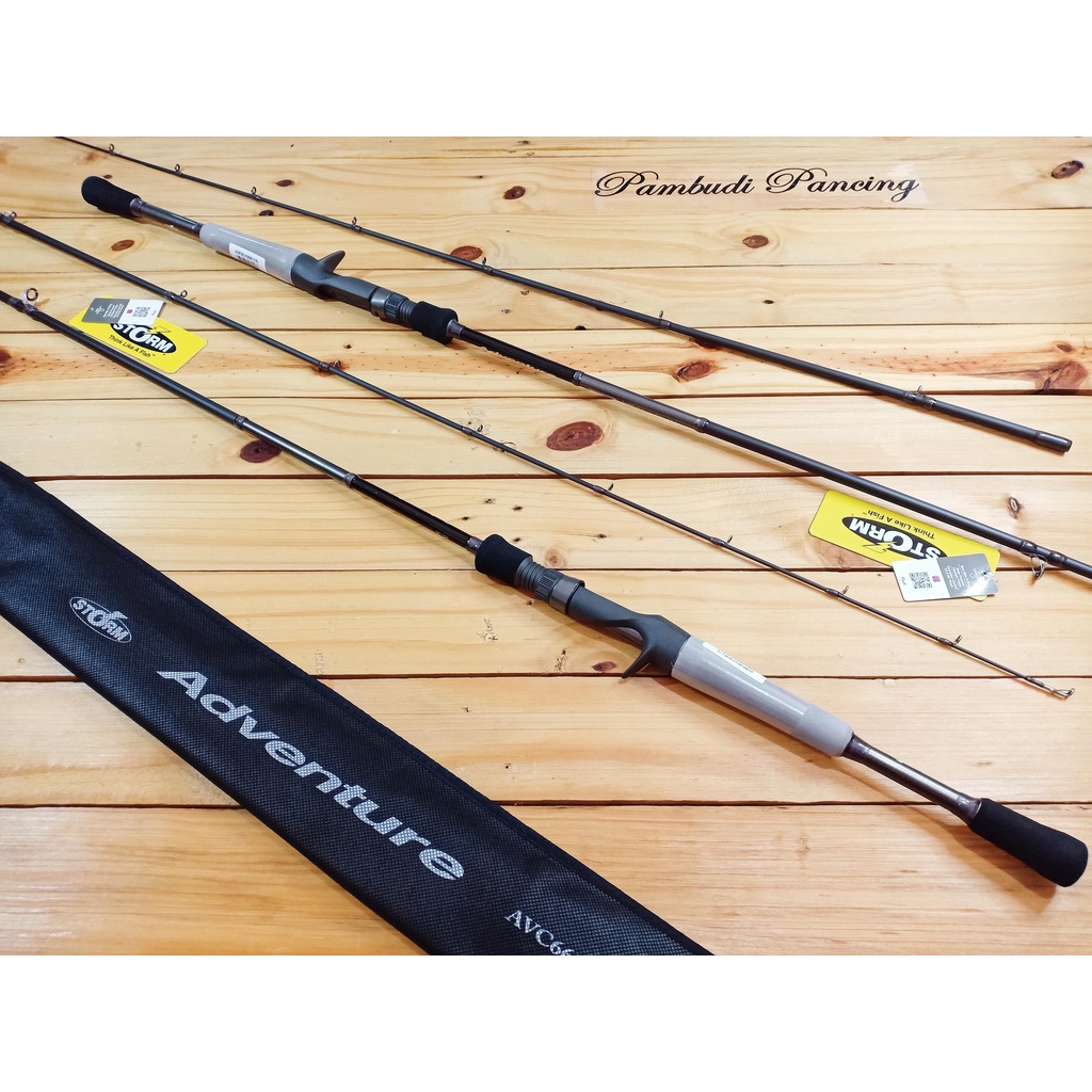 Jual Joran STORM AVC NEW ADVENTURE Gen 1 Reborn Baitcasting Rod - Full ...