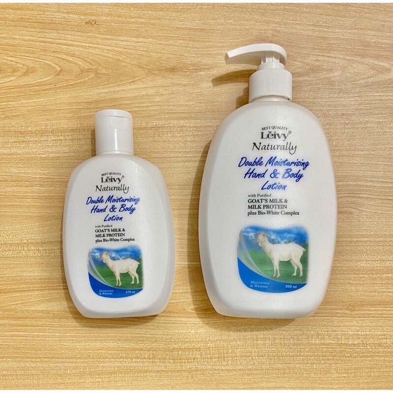 Jual HAND & BODY LOTION LEIVY 270ML | Shopee Indonesia