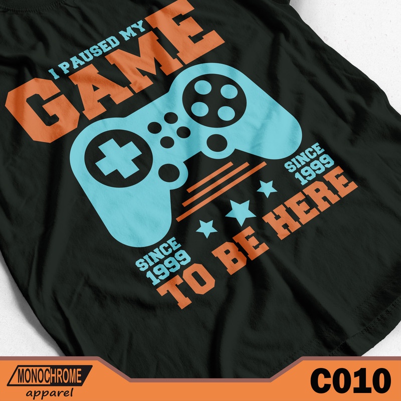 Jual C010 Kaos Baju Distro Pria Game Gamer Gamers | Shopee Indonesia