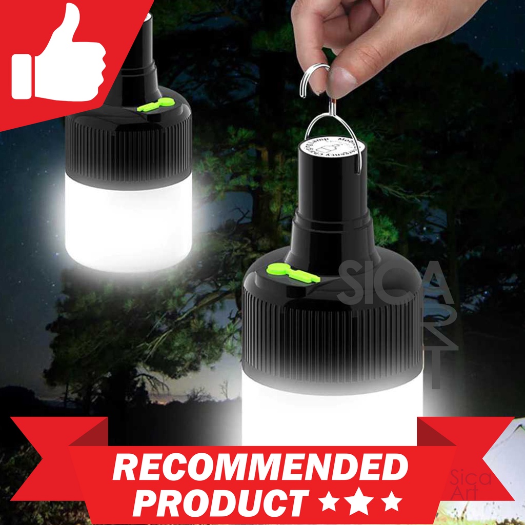 Jual Lampu LED Lentera Camping - Lampu Darurat Gantung USB Rechargeable ...