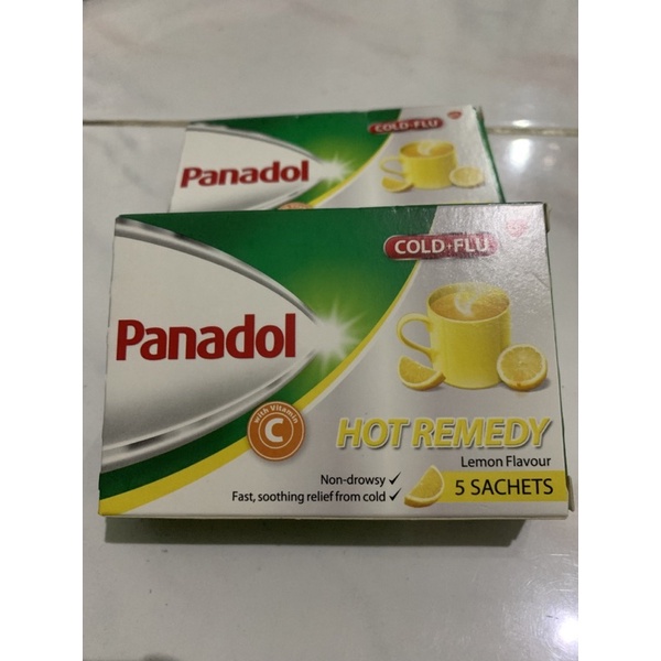 Jual panadol cold+flu HOT REMEDY (5 sachet) | Shopee Indonesia