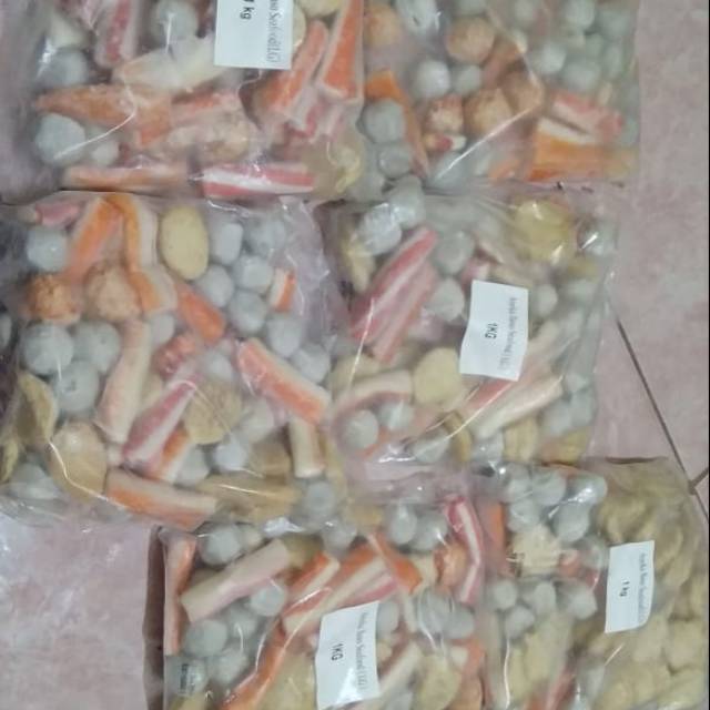 Jual Baso seafood mix 1kg | Shopee Indonesia
