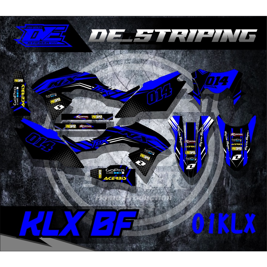 Jual Striping Stiker Klx bf Klx Striping Motor klx bf se extreme ...