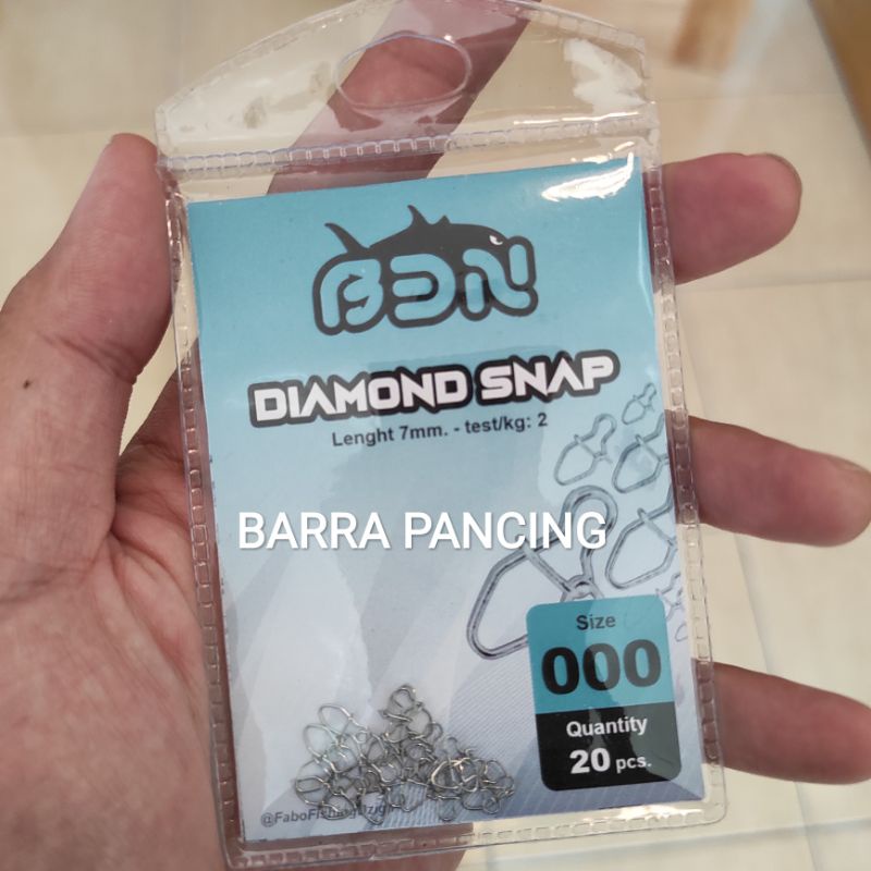 Jual DIAMOND SNAP BEN 000 Lure Snap | Shopee Indonesia