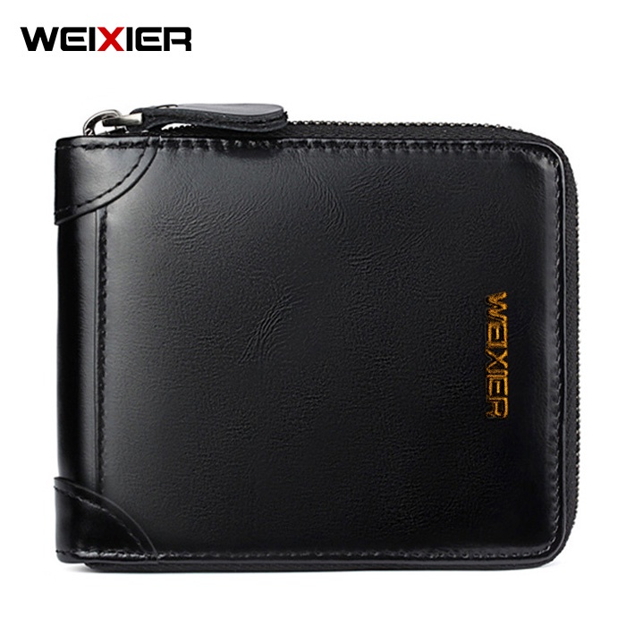 Jual WEIXIER W98 Dompet Lipat Pria Kulit Bifold Wallet Pendek WX-OS ...