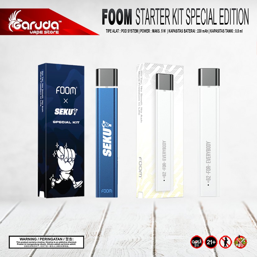 Jual Pod Foom Starter Kit Special Edition 100% Authentic | Shopee Indonesia