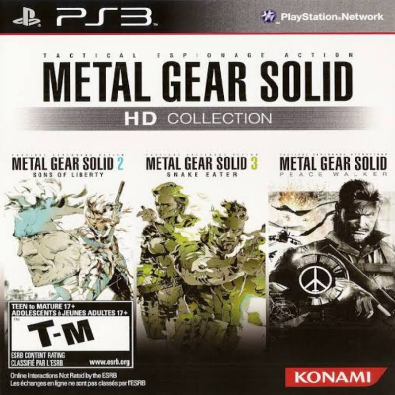Jual Blu-ray disc game ps3 CFW/HEN Metal Gear Solid HD Collection | Shopee Indonesia