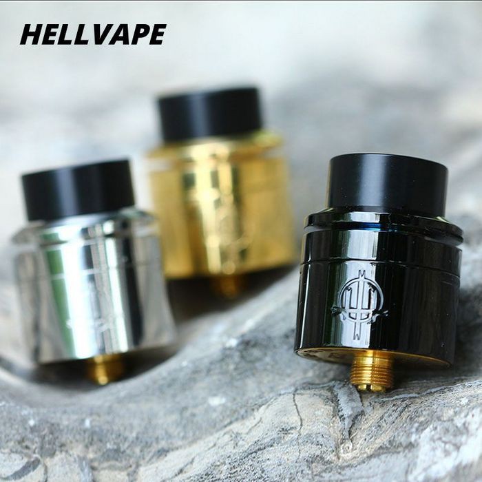 Jual Trishul RDA Authentic Black Brass SS Hitam 24mm 24 mm Atomizer ...