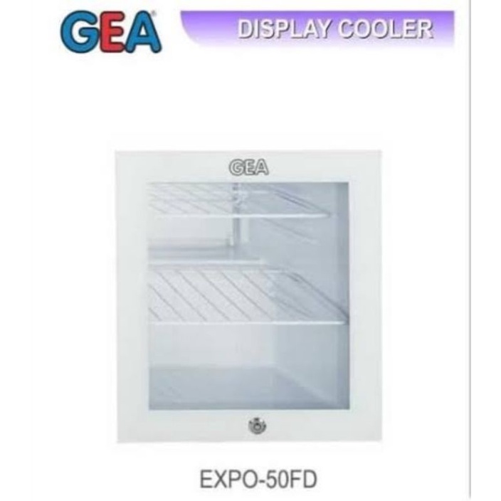 Jual SHOWCASE MINI GEA EXPO 50FD 52Liter | Shopee Indonesia