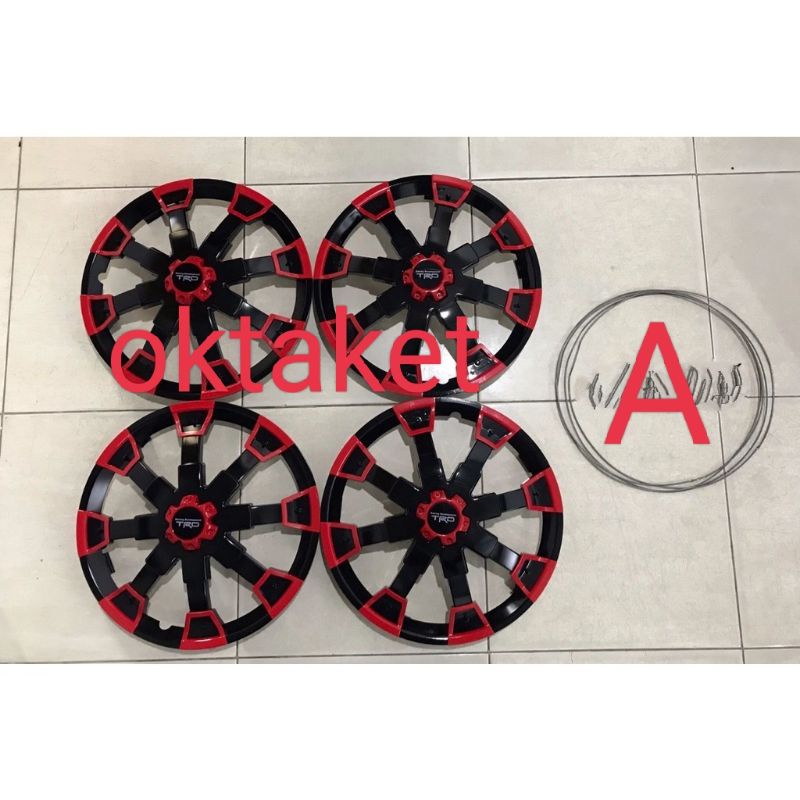 Jual Dop velg cover wheeldop ring 13 & 14 mobil universal calya sigra ...