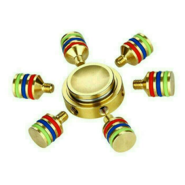 Jual Fidget Spinner 6 Sisi Baling Full Besi / Spiner Hand Toys / Mainan ...