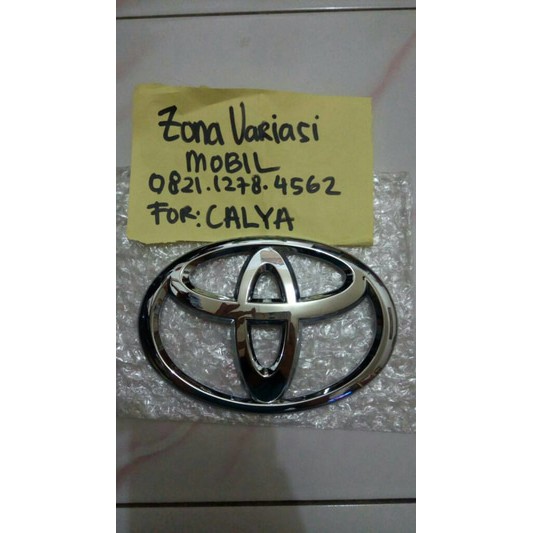 Jual Logo Depan Toyota Calya Chrome | Shopee Indonesia